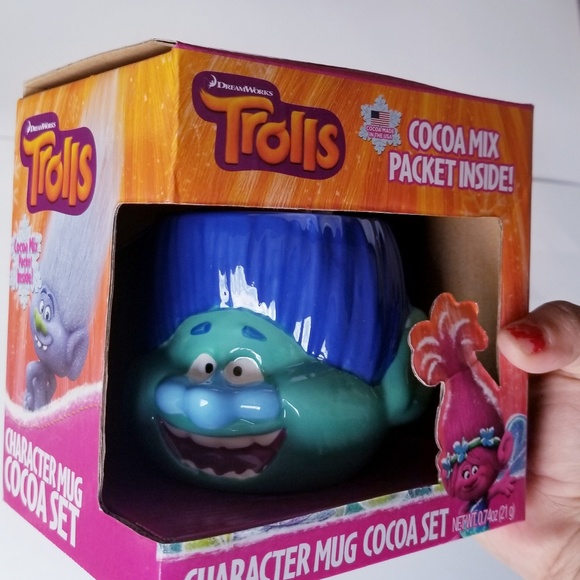 Dreamworks | Other | Trolls Dreamworks Character Mug | Poshmark